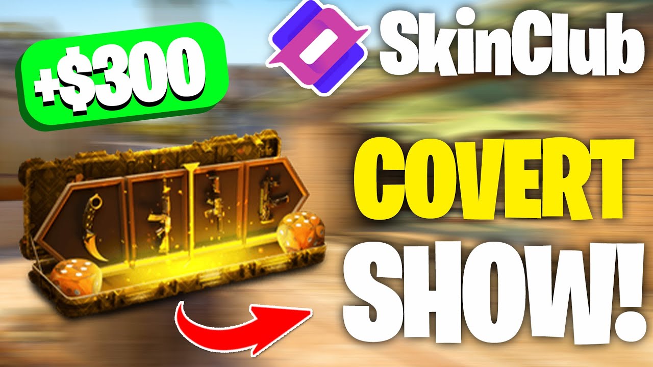COVERT SHOW! | SkinClub Promo Code 2024 - YouTube