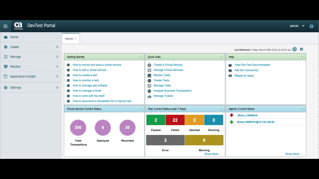 CA Service Virtualization 8.0 - Full Demonstration - Tribal Tech - YouTube