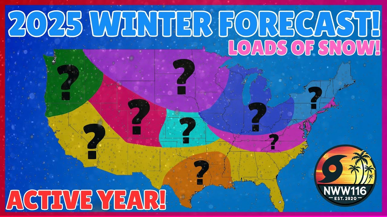 2025 Winter Forecast! | BIG Snowy Season Ahead With Huge Arctic Blasts ...