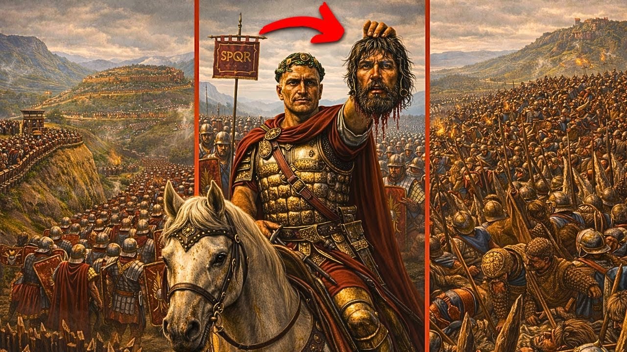 How Julius Caesar Surrounded 250,000 Enemies with Only 60,000 Soldiers ...