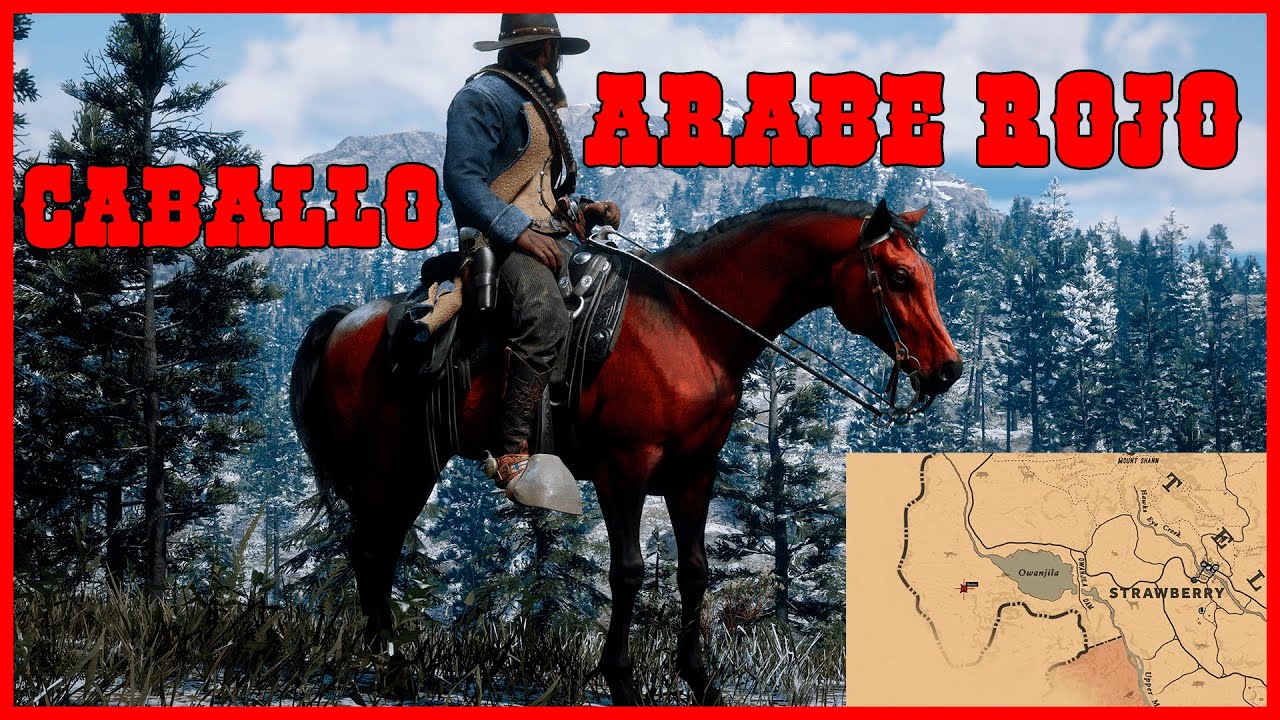 Ubicación del Caballo ARABE ROJO - Red Dead Redemption 2 - YouTube