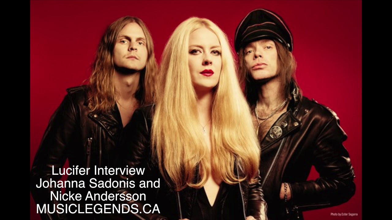 Lucifer Interview - Johanna Sadonis and Nicke Andersson (2018) - YouTube