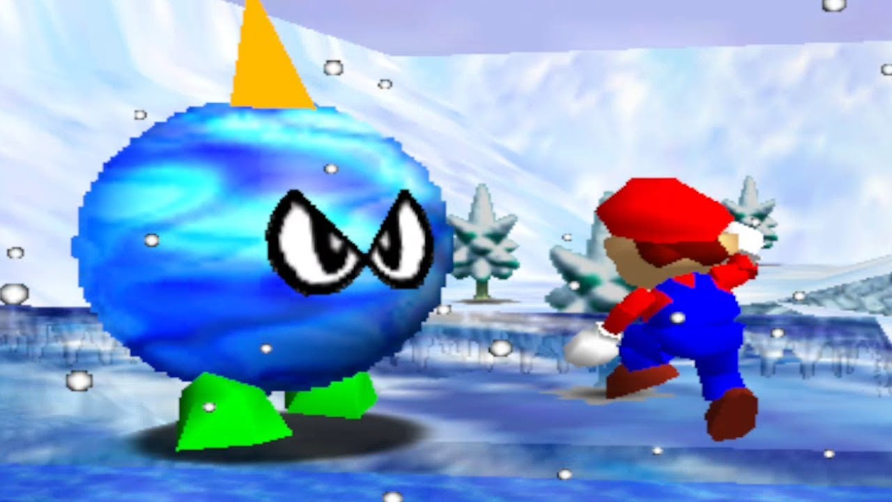 Super Mario 64 - 100% Walkthrough Part 11 - Snowman’s Land - YouTube