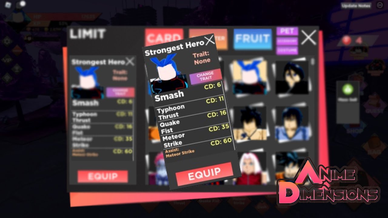 Obtaining The Strongest Hero A.K.A AllMight in Anime Dimensions ...