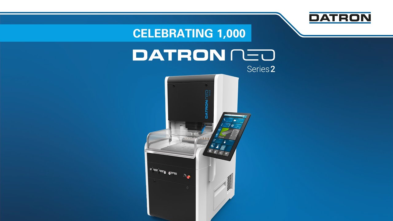 1,000 DATRON neo Machines – A Milestone Worth Celebrating! 🎉🎯 - YouTube