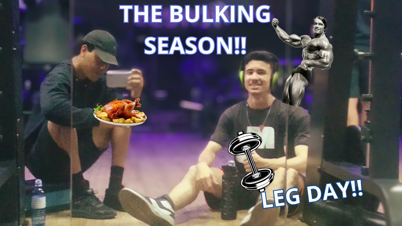 THE BULKING SEASON INTRODUÇÃO - LEGS!!! - YouTube