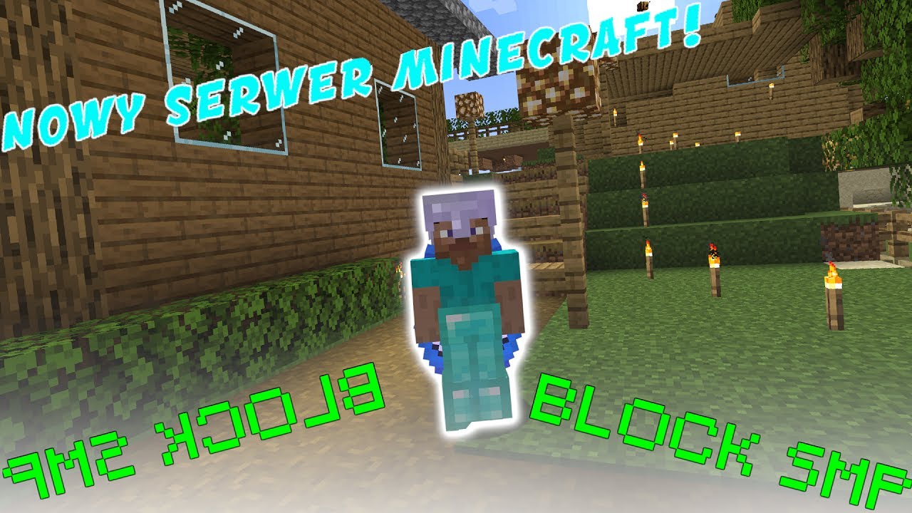 NOWY SERWER MINECRAFT! "Block SMP"😱 - YouTube