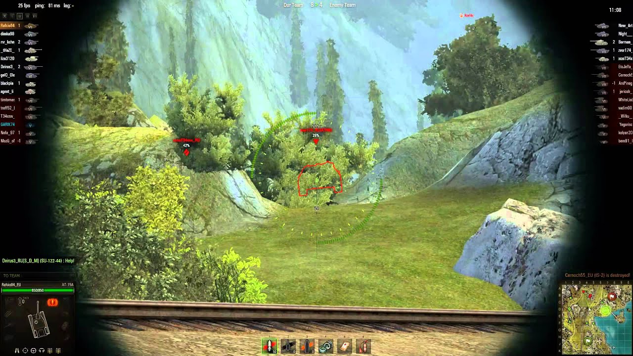 World of Tanks AT-15A - YouTube