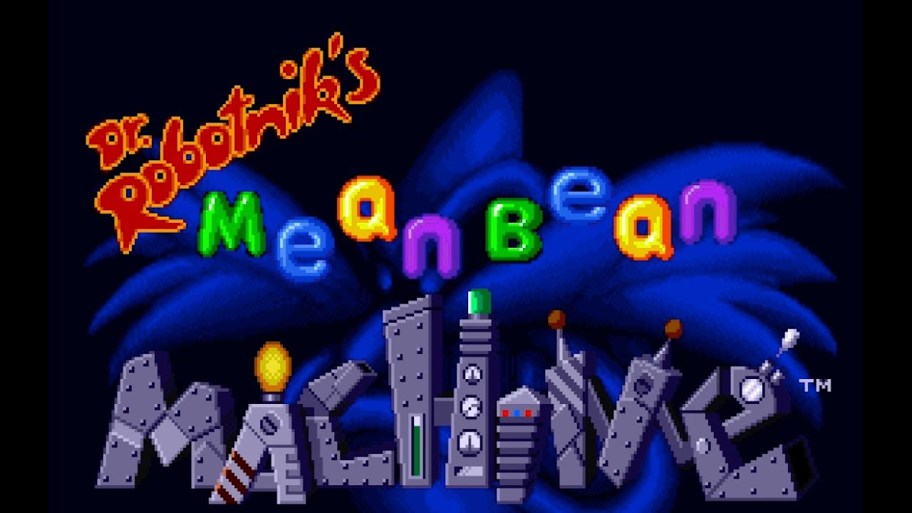Dr. Robotnik's Mean Bean Machine Title Screen (Genesis) - YouTube