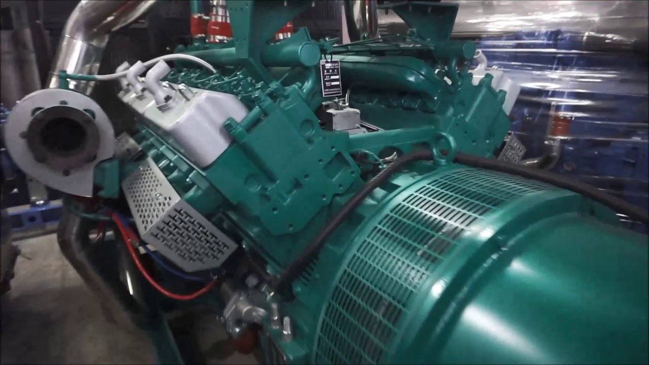 Factory Price 480KW Starlight Diesel Genset with Ricardo Engine - YouTube