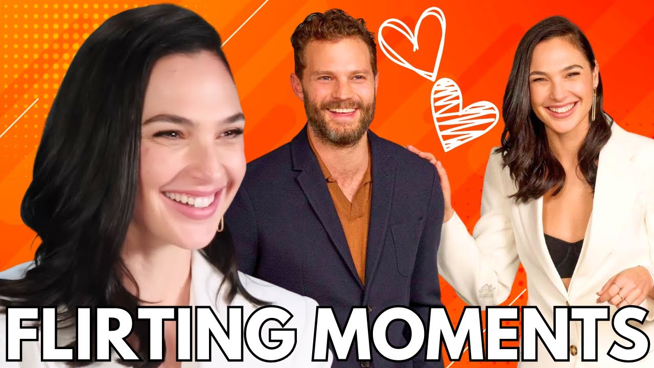 Jamie Dornan and Gal Gadot Flirty Exchange: What Did They Say? - YouTube