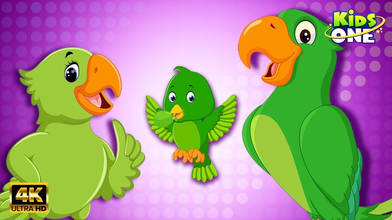 Chitti Chilakamma |Parrots 3D Animation Telugu Rhymes For children ...
