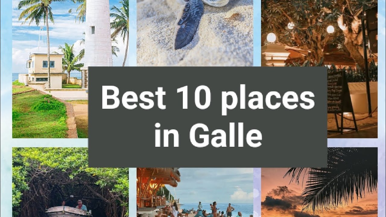 Best 10 places to visit in Galle #Galle #srilanka #travel #nature - YouTube