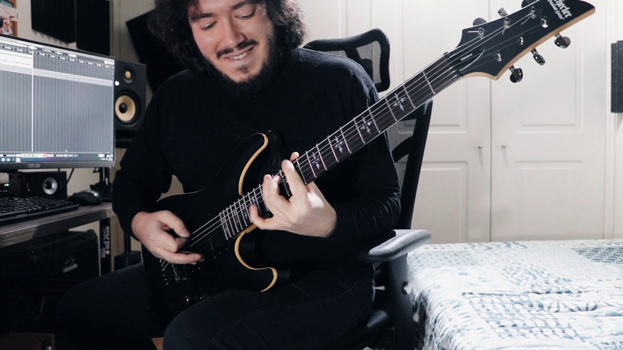 Strapping Young Lad - Far Beyond Metal - Guitar Cover - YouTube