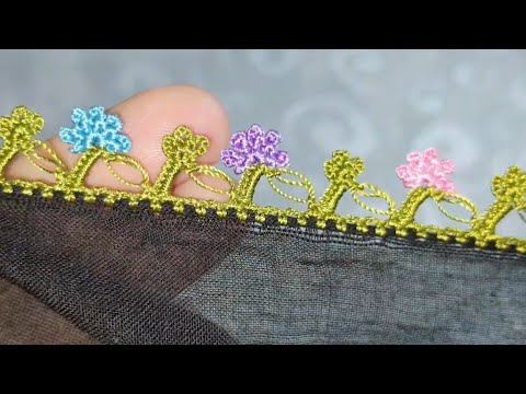 #crochet#puntillas#kinitting#handmade#659.TIĞ OYASI  ZARİFLİKTE BİRİNCİ KOLAYMI KOLAY ÇITI PITI OLDU