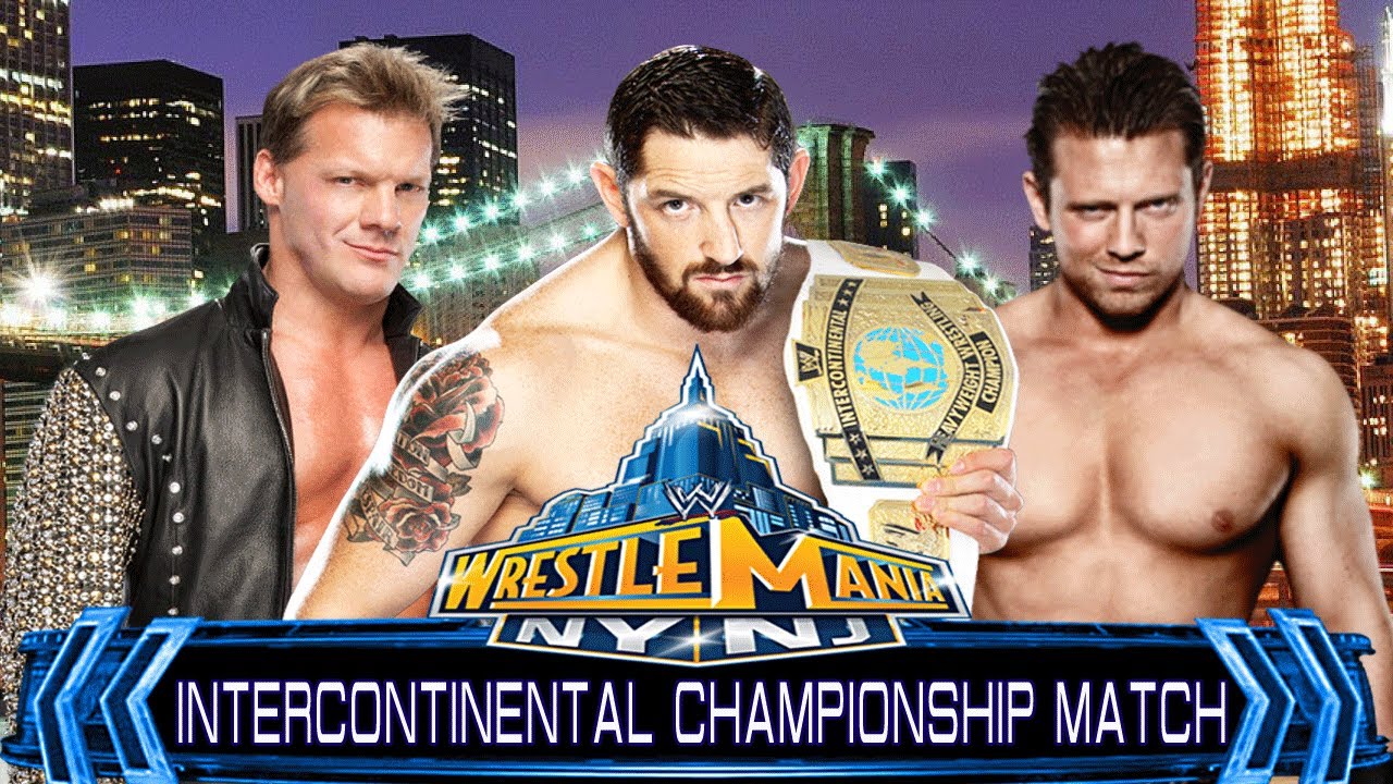 WWE Wrestlemania 29 Chris Jericho vs Wade Barrett vs The Miz ...