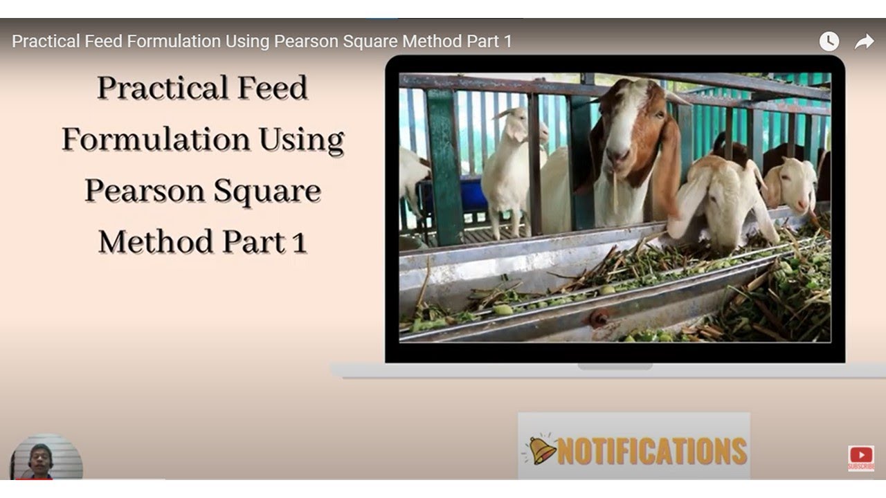 Practical Feed Formulation Using Pearson Square Method Part 1 YouTube practical-feed-formulation-using-pearson-square-method-part-1-youtube