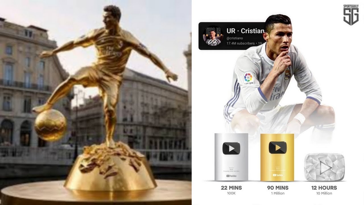 CR7 music mix live oi3 CR7 20 Million Subs in 24 hour - YouTube