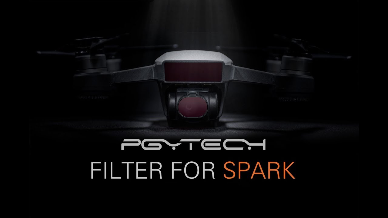 PGYTECH Filter for Spark Installation tutorial - YouTube