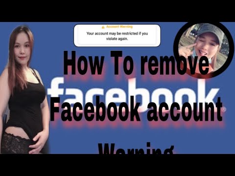 How To Remove facebook Account Status Warning@JENSWORLD2021 - YouTube