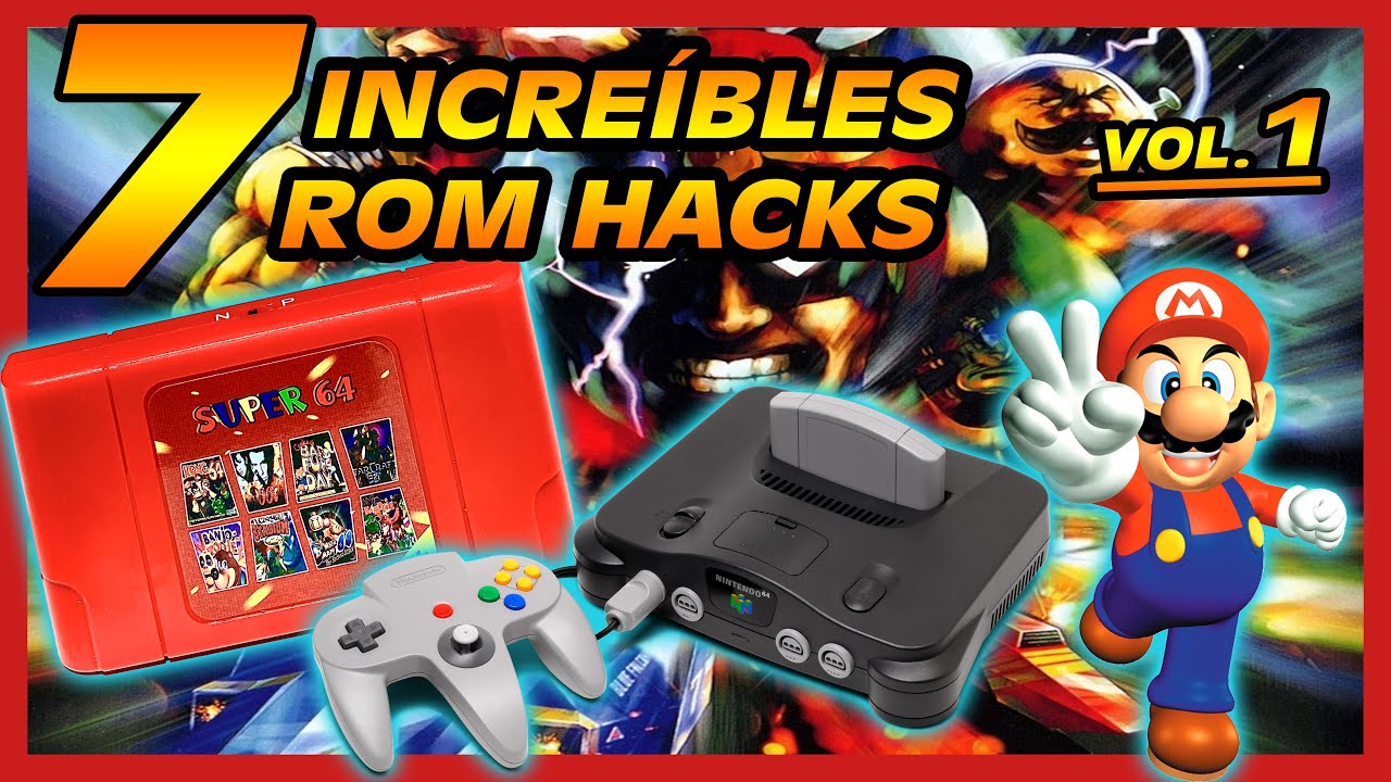 ROM Hacks para tu NINTENDO 64 vol.1 - YouTube