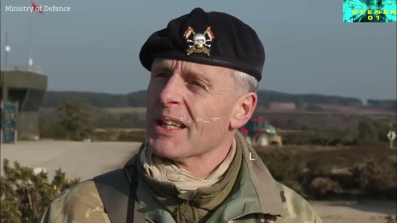 Ukrainian troops drive British Challengers for the first time during ...