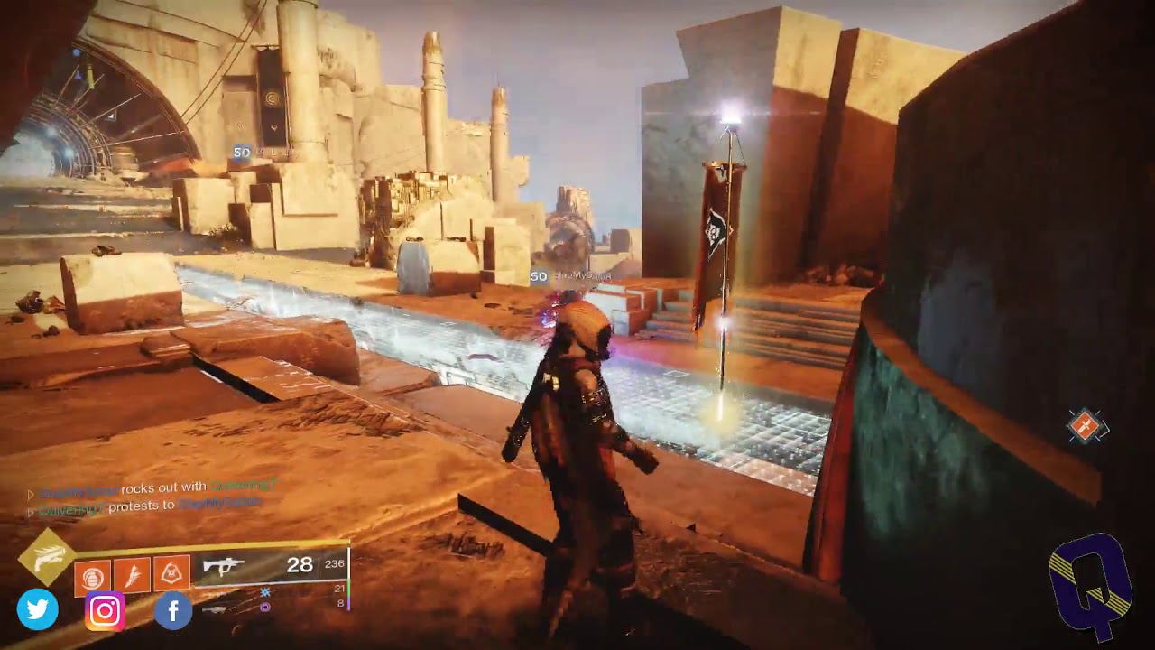 Funny Destiny 2 - A Sad Emote Exhange - YouTube