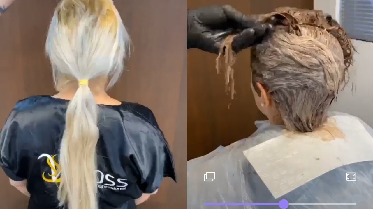 Nell Cuts and Colors Hair - YouTube