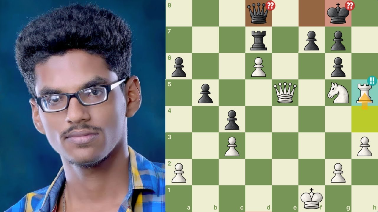 Assim jogam os MORTAIS || Peter Anand x Florian Roch, FIDE Amador 2022 ...