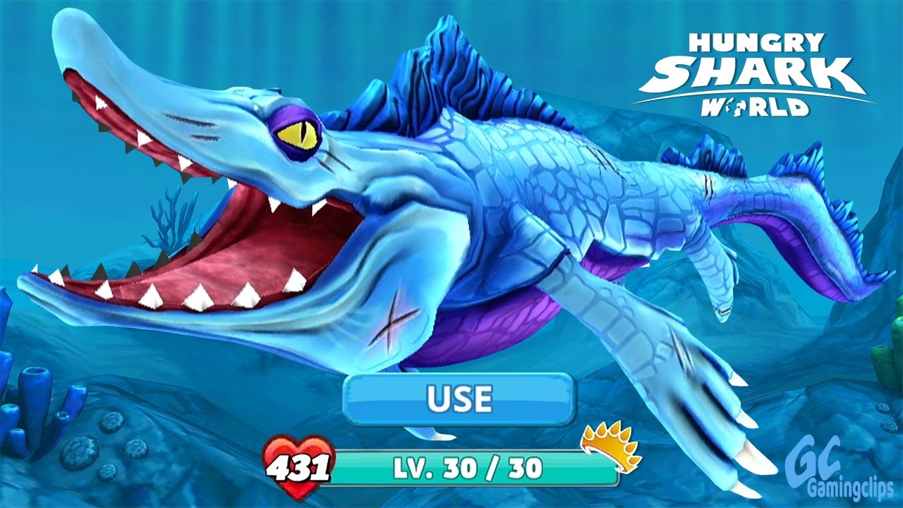 MR SNAPPY All stats maxed! Hungry Shark World - YouTube