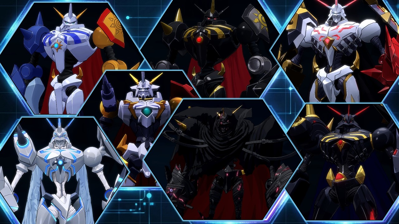 All Omnimon Forms + Omnimon (X Antibody) DLC | Evolution, Skills & Win ...