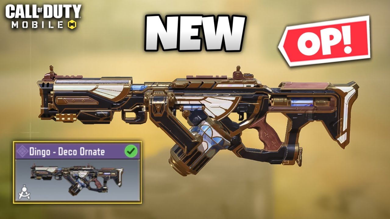 New DINGO - Deco Ornate With Best "Buffed" Gunsmith/Loadout Class Setup ...