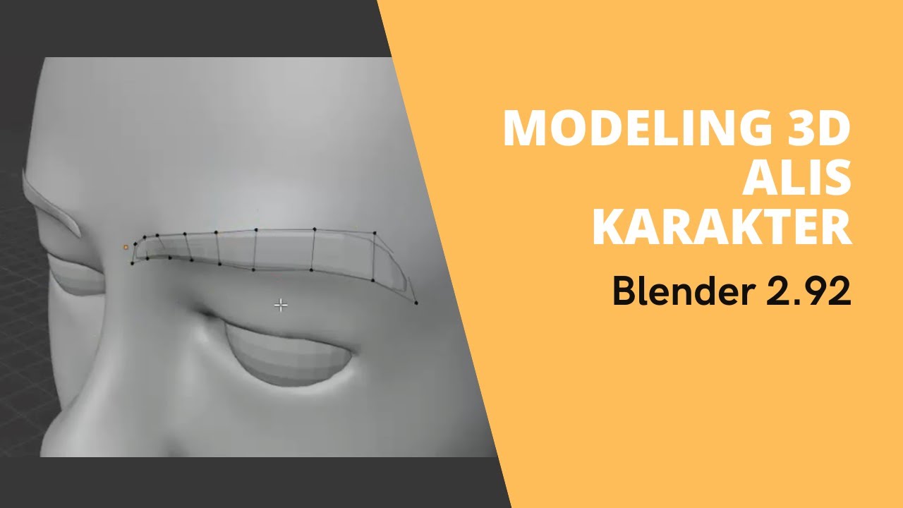 Tutorial Modeling 3d Alis Pada Karakter 3d Blender 2.9 - YouTube