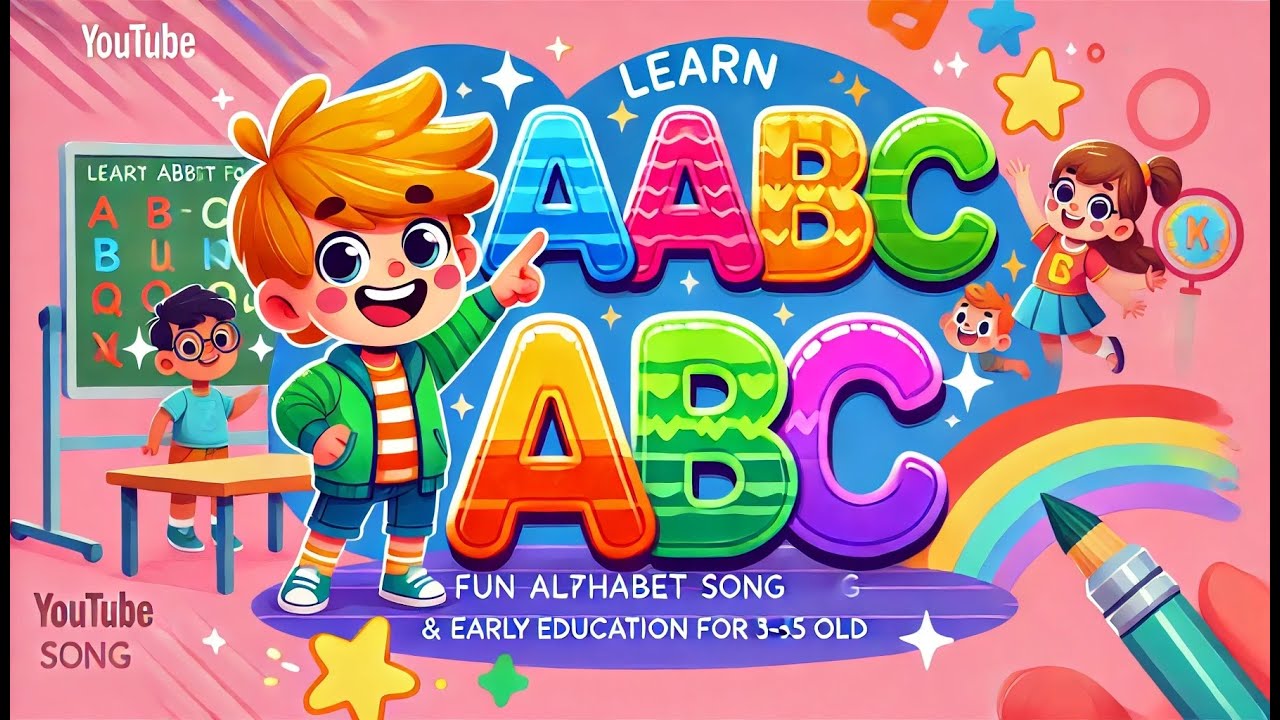 ABC for Kids | Fun Alphabet Song & Early Education for 3-5 Years Old 🎶 ...
