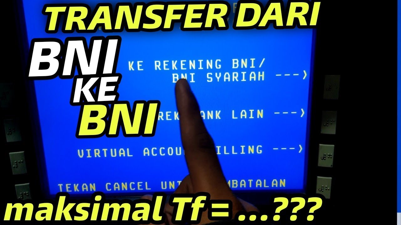 Cara Transfer Uang Dari BNI Ke BNI Terbaru - YouTube