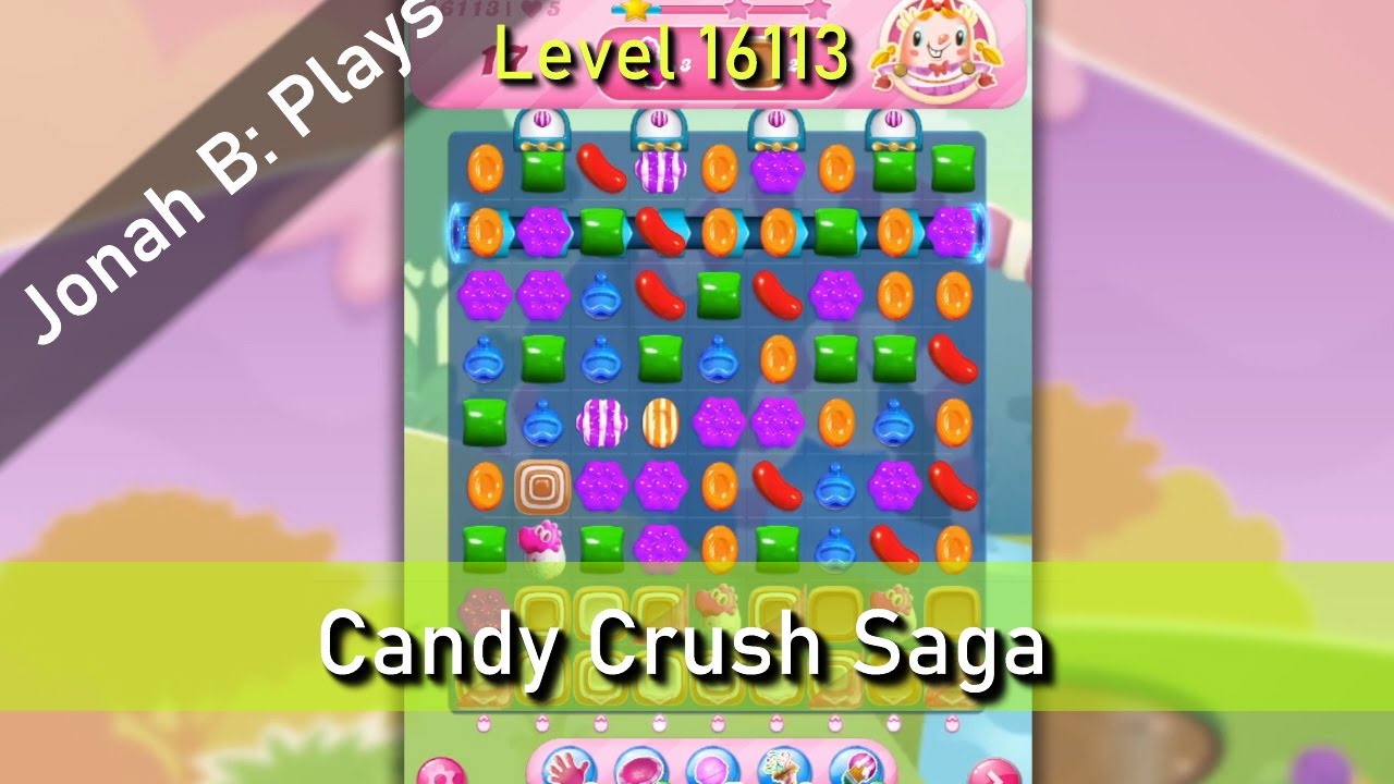 Candy Crush Saga Level 16113 - YouTube