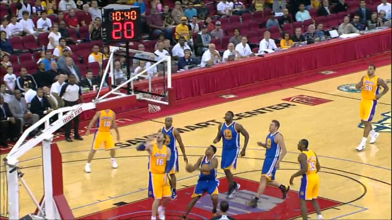 [HD] Kobe Bryant 10 Points vs Golden State Warriors - Highlights Pre ...