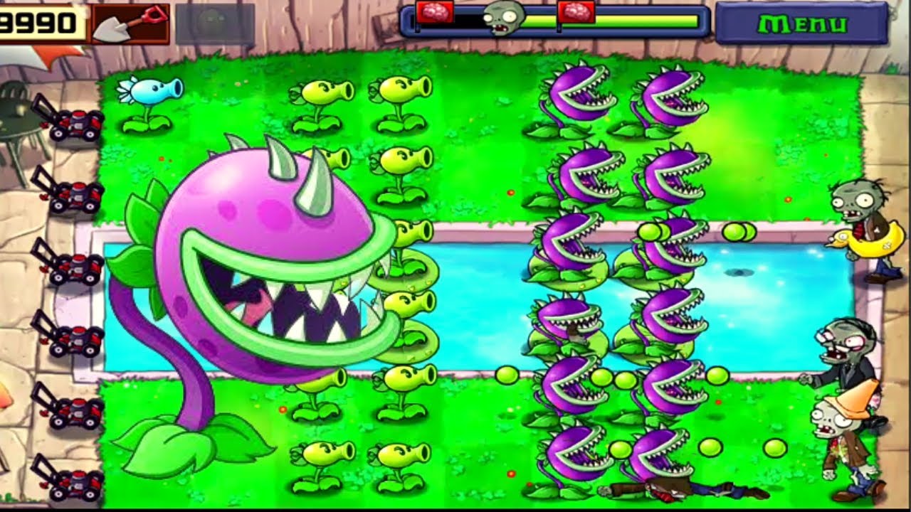 Plants vs Zombies Mini Games Zombotany Full Chapter - YouTube