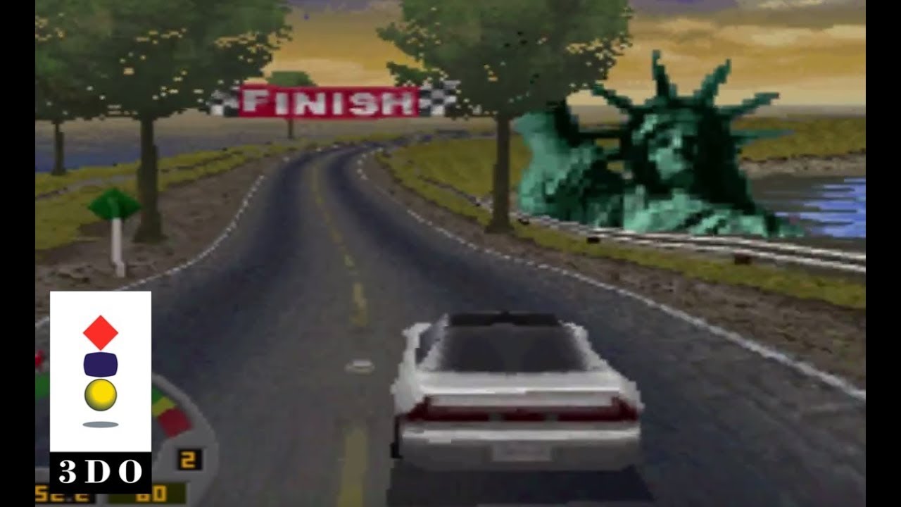 The Need for Speed (3DO) 1994. gameplay. Acura. Coastal - YouTube