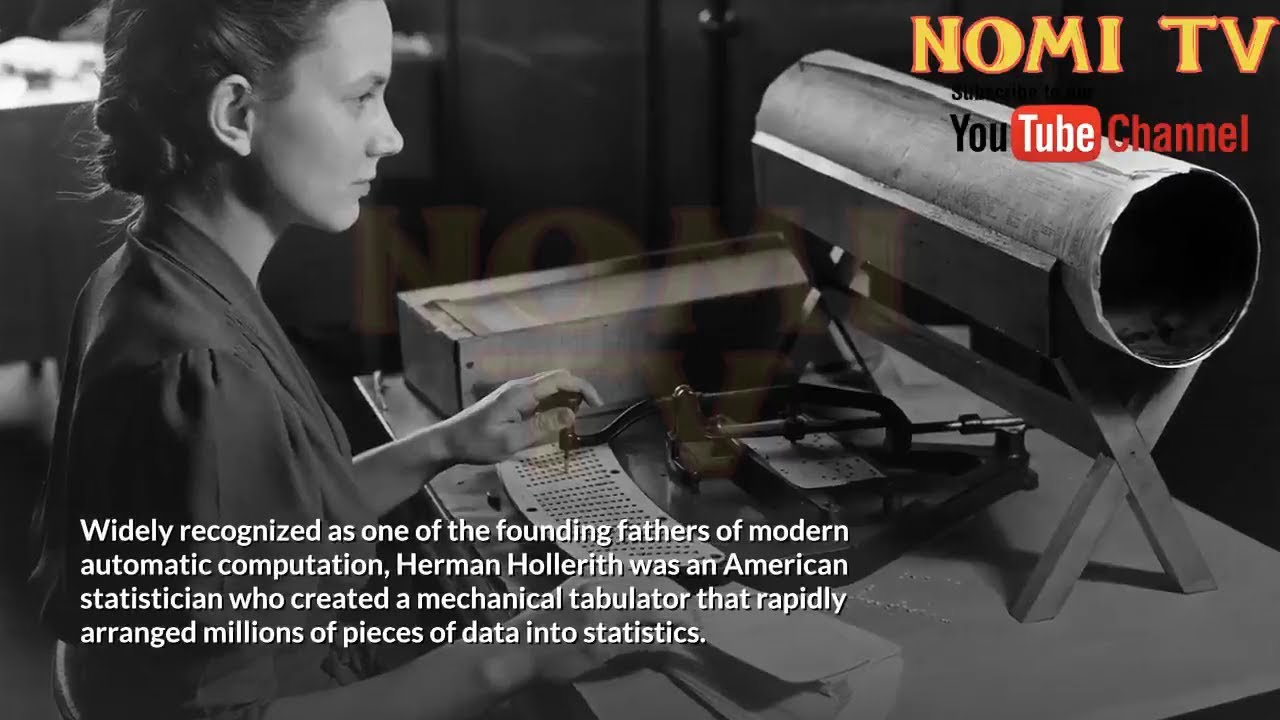Herman Hollerith Businessman - YouTube