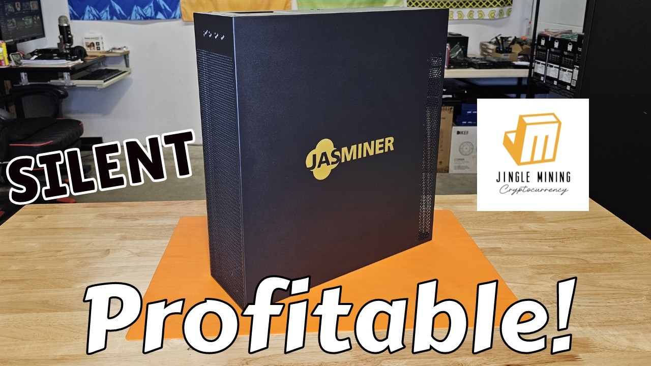 Mining Cardano with a Jasminer thanks to Jingle Mining! - YouTube