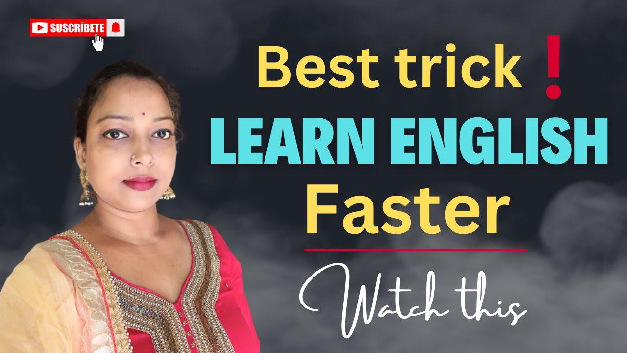 Best trick to learn english faster। simple steps to improve english ...