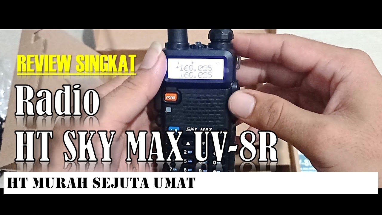 1.REVIEW HT SKY-MAX UV-8R - YouTube