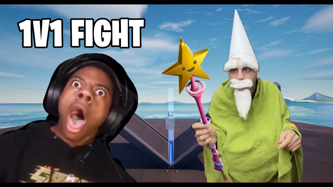 CRAWLY THE MALL WIZARD VS ISHOWSPEED | Fortnite 1v1 - YouTube