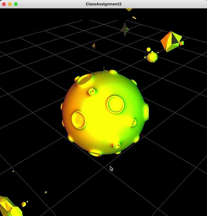 2021 Computer Graphics ClassAssignment2 - YouTube