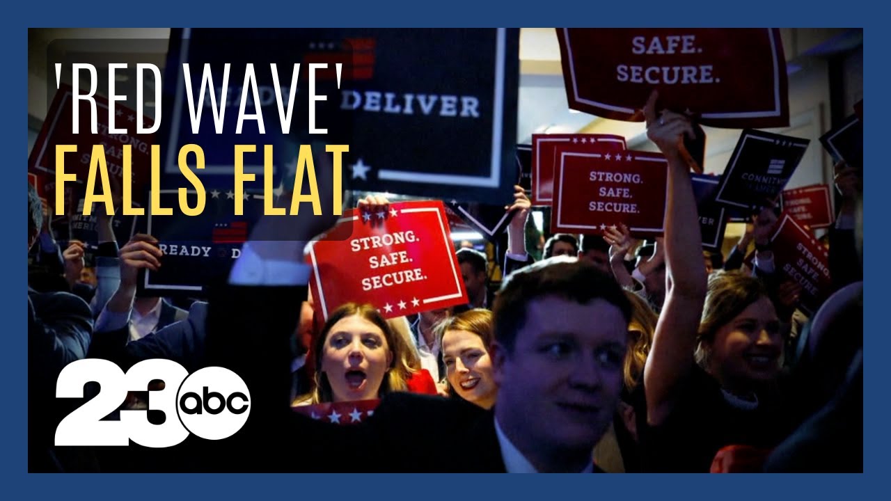 'Red Wave' fails to hit as Democrats defy expectations - YouTube
