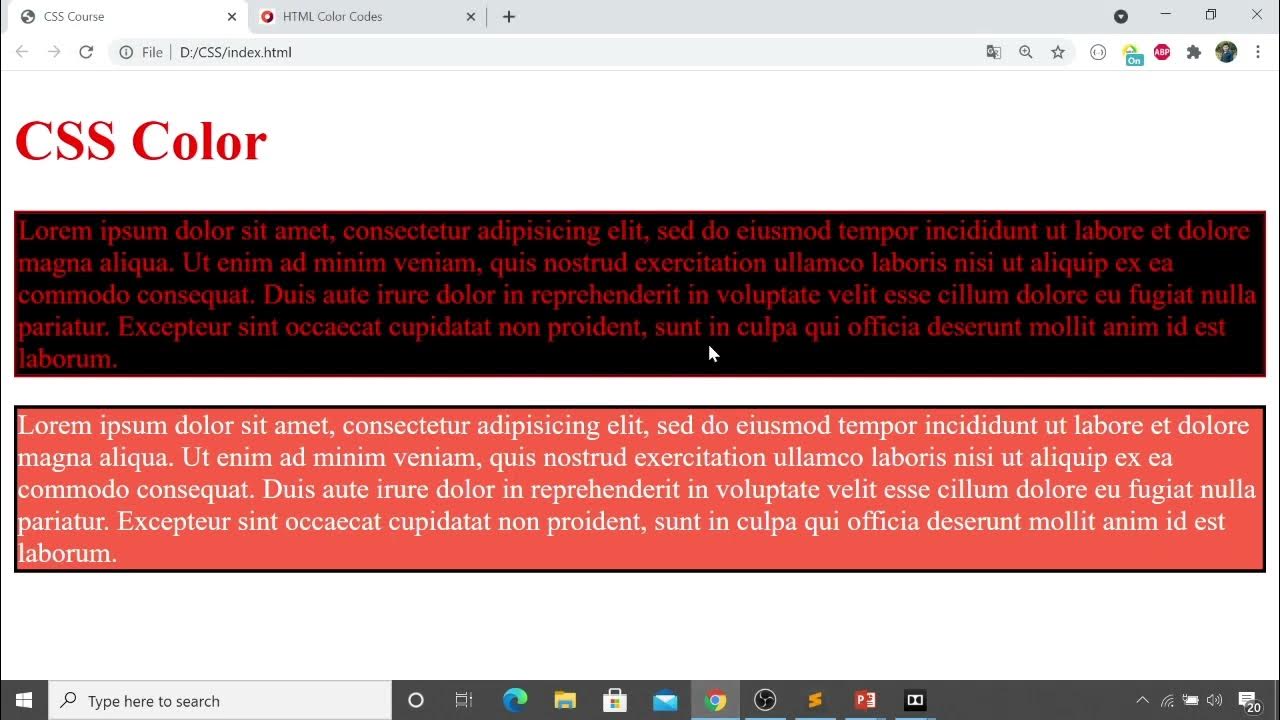 CSS Myanmar 10. Basic - RGBA Color (မြန်မာ) - YouTube