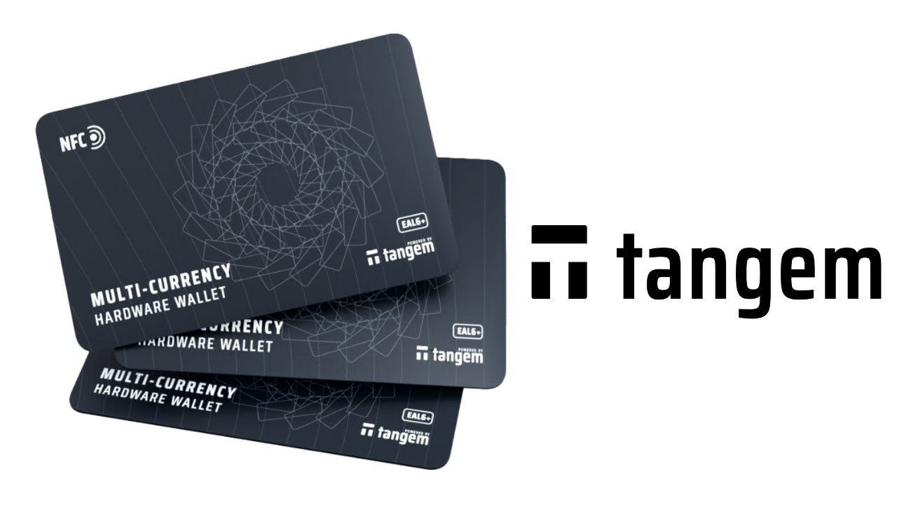 Tangem Card - Hardware Wallet Semplice a Portata di Mano - YouTube