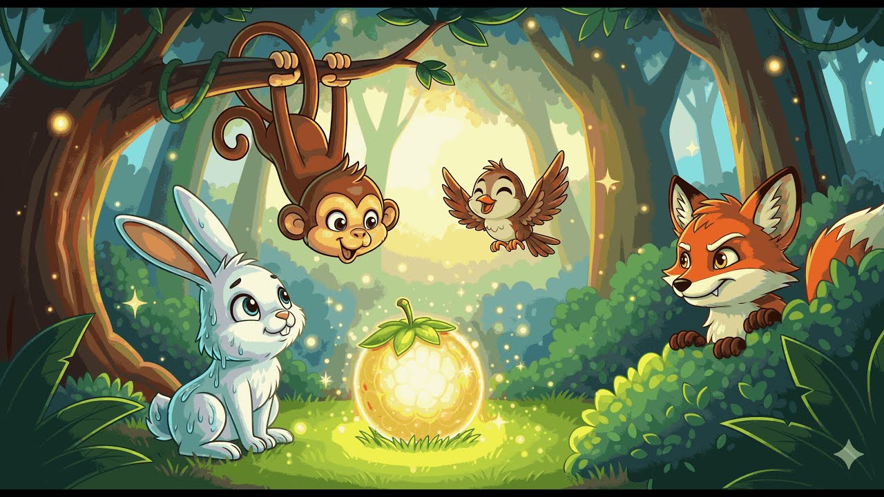 Magical Forest Adventure | Rabbit, Monkey & Birds Save the Jungle with ...