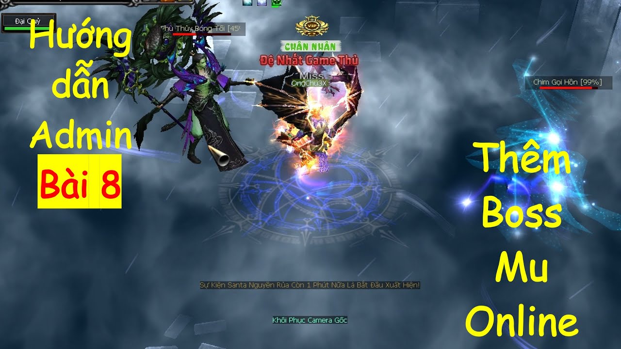Bài 8: Thêm Boss vào game Mu || Hướng dẫn làm Admin Mu Online || - YouTube